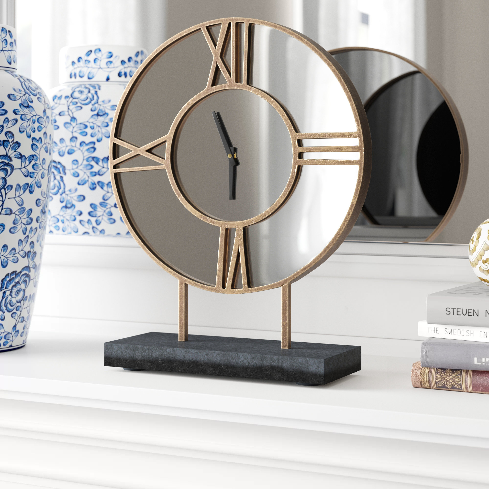 Lark Manor Tabletop Clock & Reviews | Wayfair