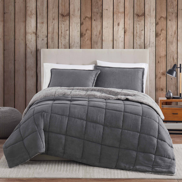 Eddie Bauer Sherwood Cozy Reversible Micro Suede Comforter Set ...