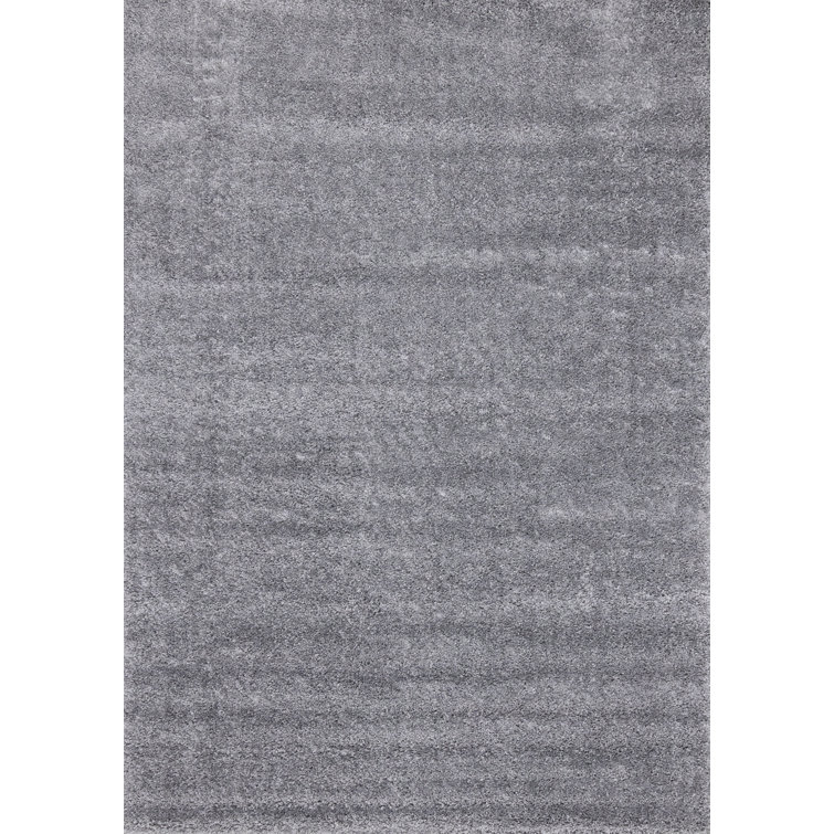 Latitude Run® Brio Power Loom Performance Gray Rug | Wayfair