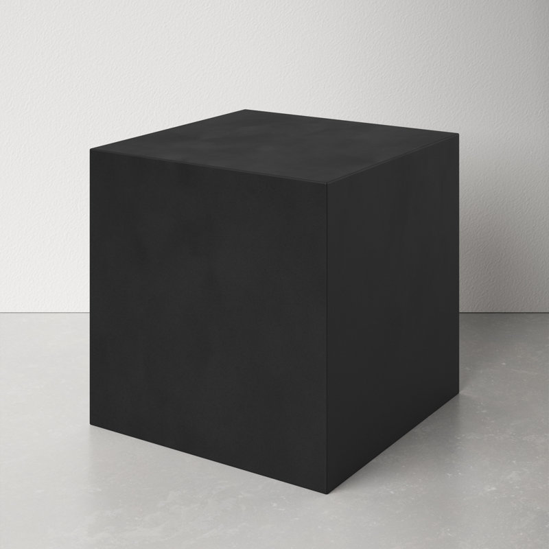 AllModern Jules Steel Block End Table & Reviews | Wayfair