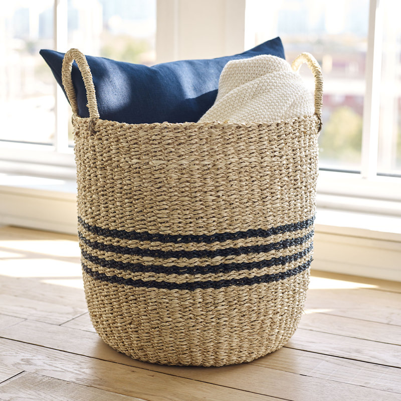 Design Ideas Scarborough 3 Pieces Wicker Basket Set | Wayfair
