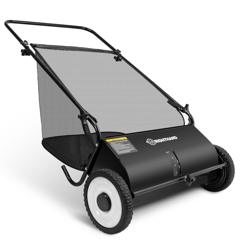 Right Hand Push Lawn Sweeper & Reviews | Wayfair