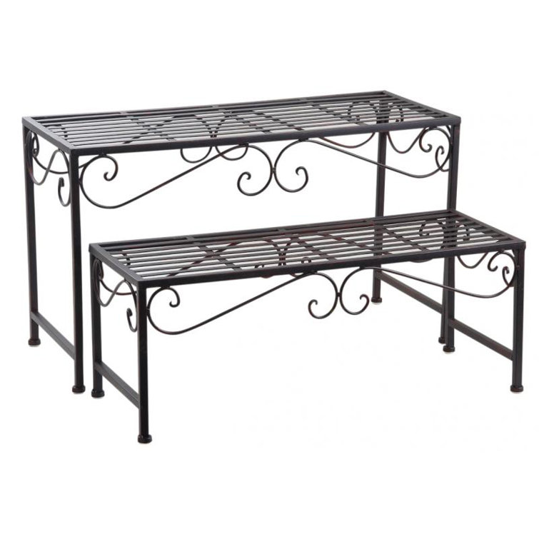 ClassicLiving Chuckanut Rectangular Nesting Plant Stand | Wayfair.co.uk