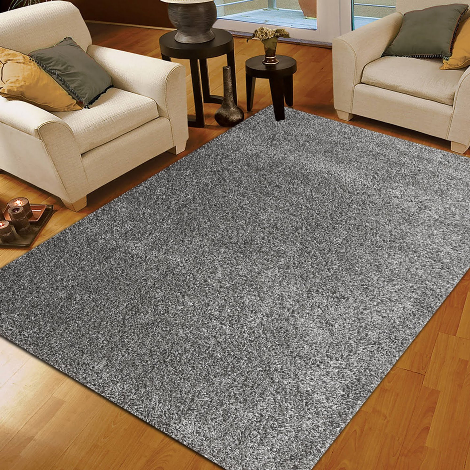 Winston Porter Aadhya Performance Gray Rug & Reviews | Wayfair