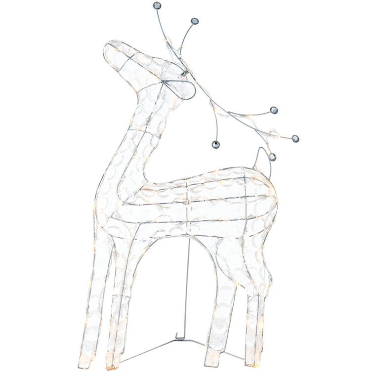 The Seasonal Aisle Crystal Reindeer Lighted Display | Wayfair.ie