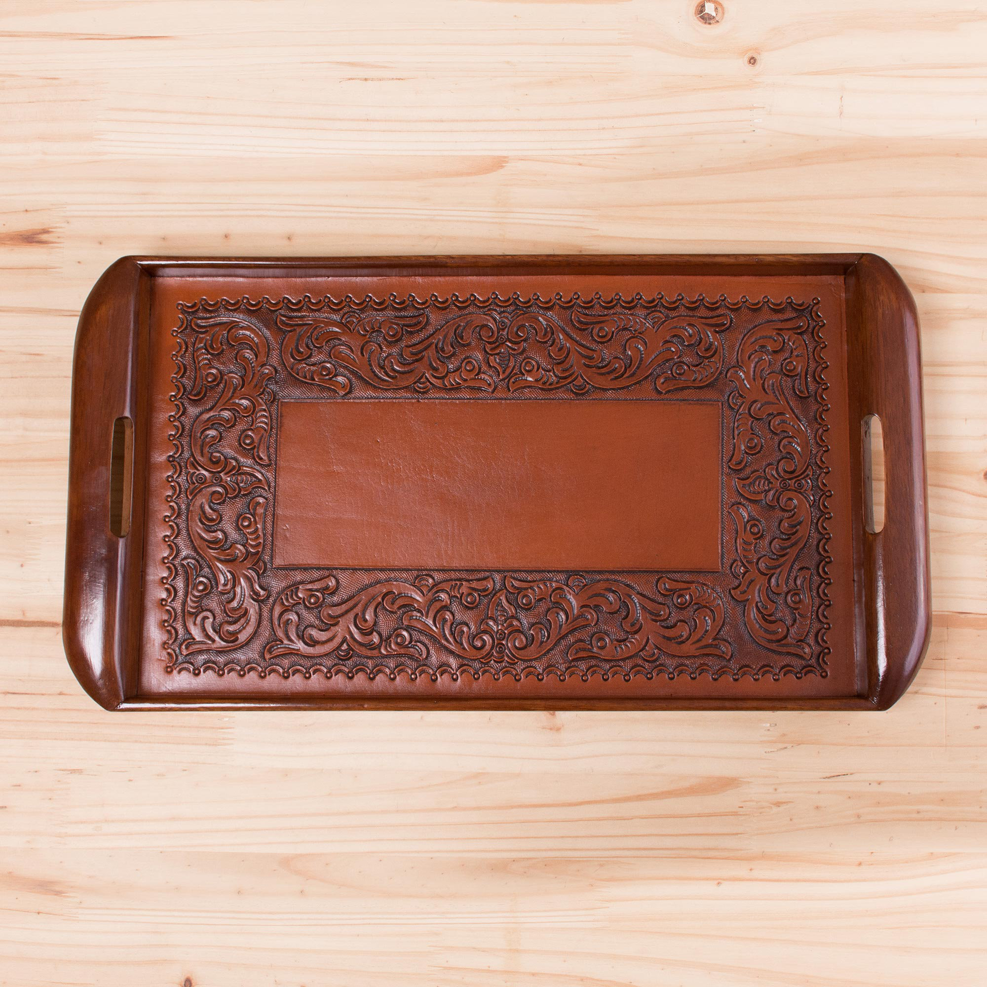Darby Home Co Kimbro Solid Wood Tray | Wayfair