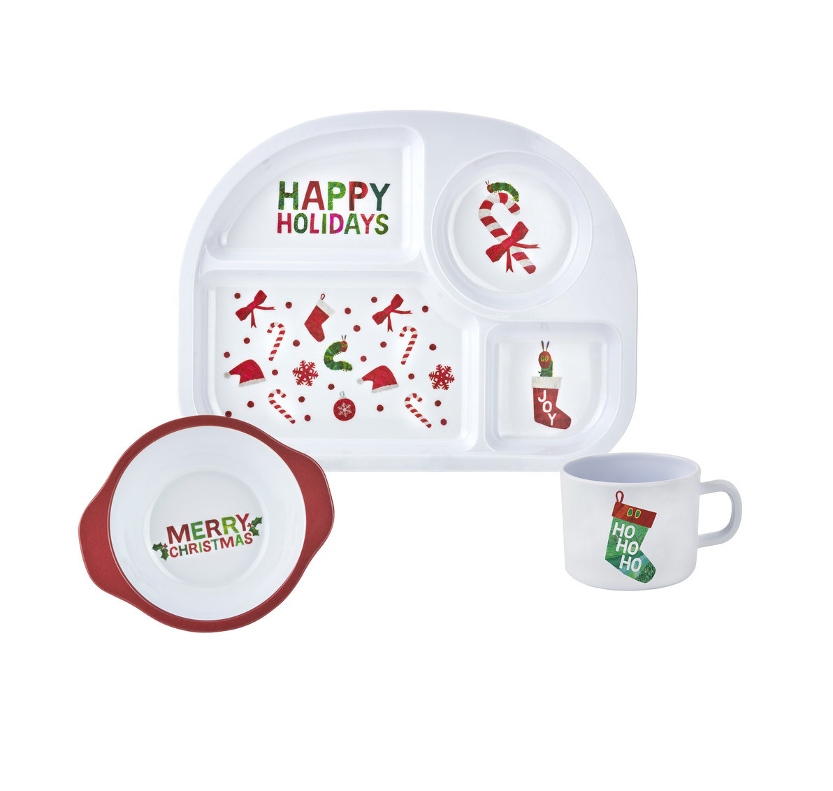 Godinger Silver Art Co Melamine Dinnerware - Set of 3 | Wayfair