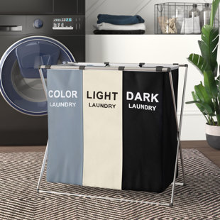 Wayfair | 3 Section Hampers