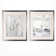 Wrought Studio Abstract Sonte II - 2 Piece Picture Frame Graphic Art ...