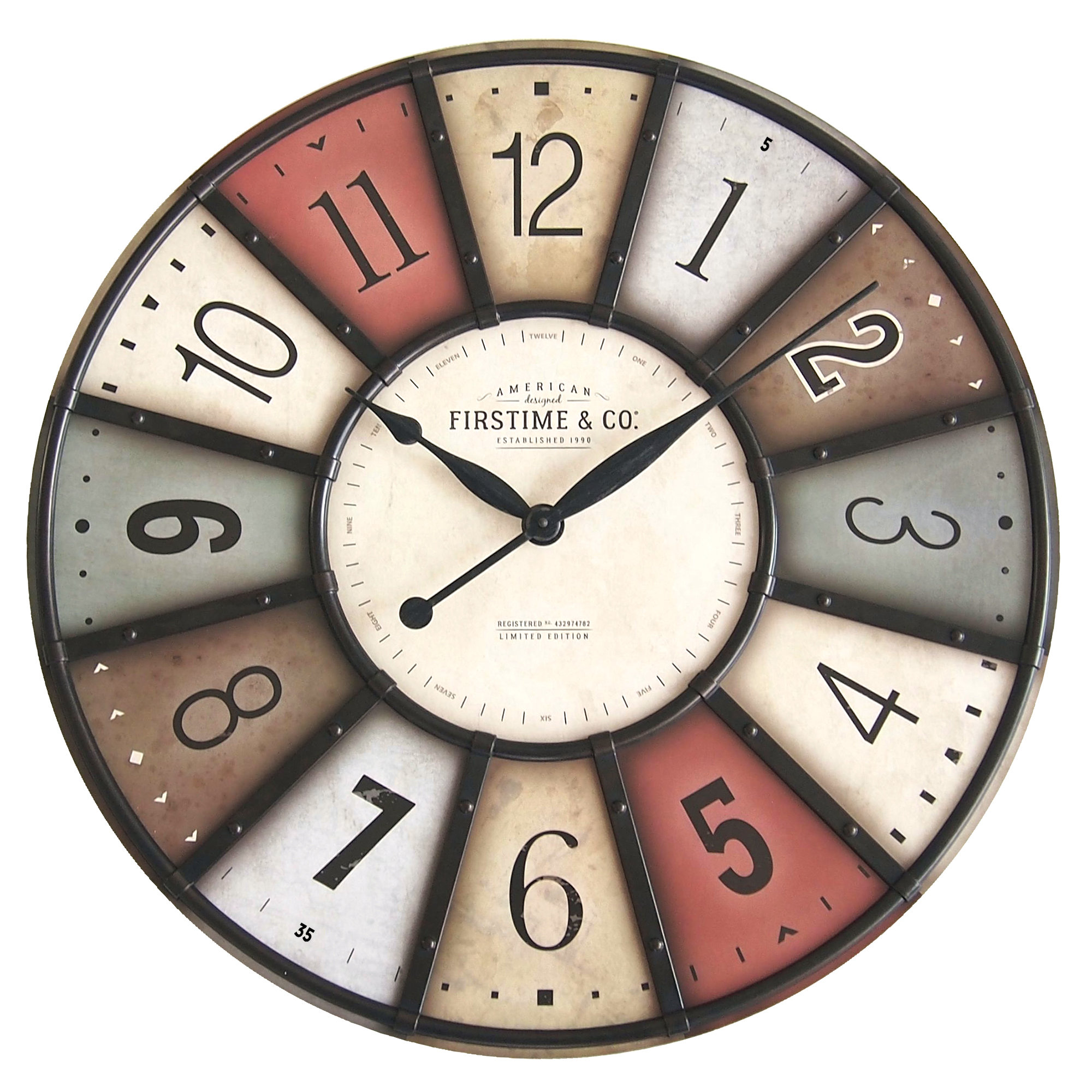 Williston Forge Anya Wood Wall Clock & Reviews | Wayfair