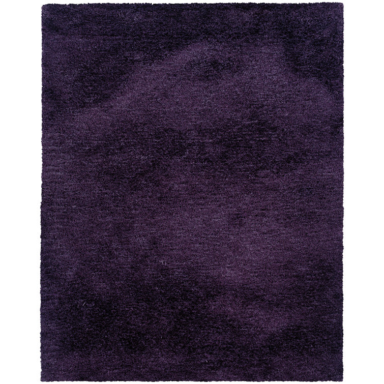 Latitude Run® Albritton Handmade Tufted Purple Area Rug & Reviews | Wayfair