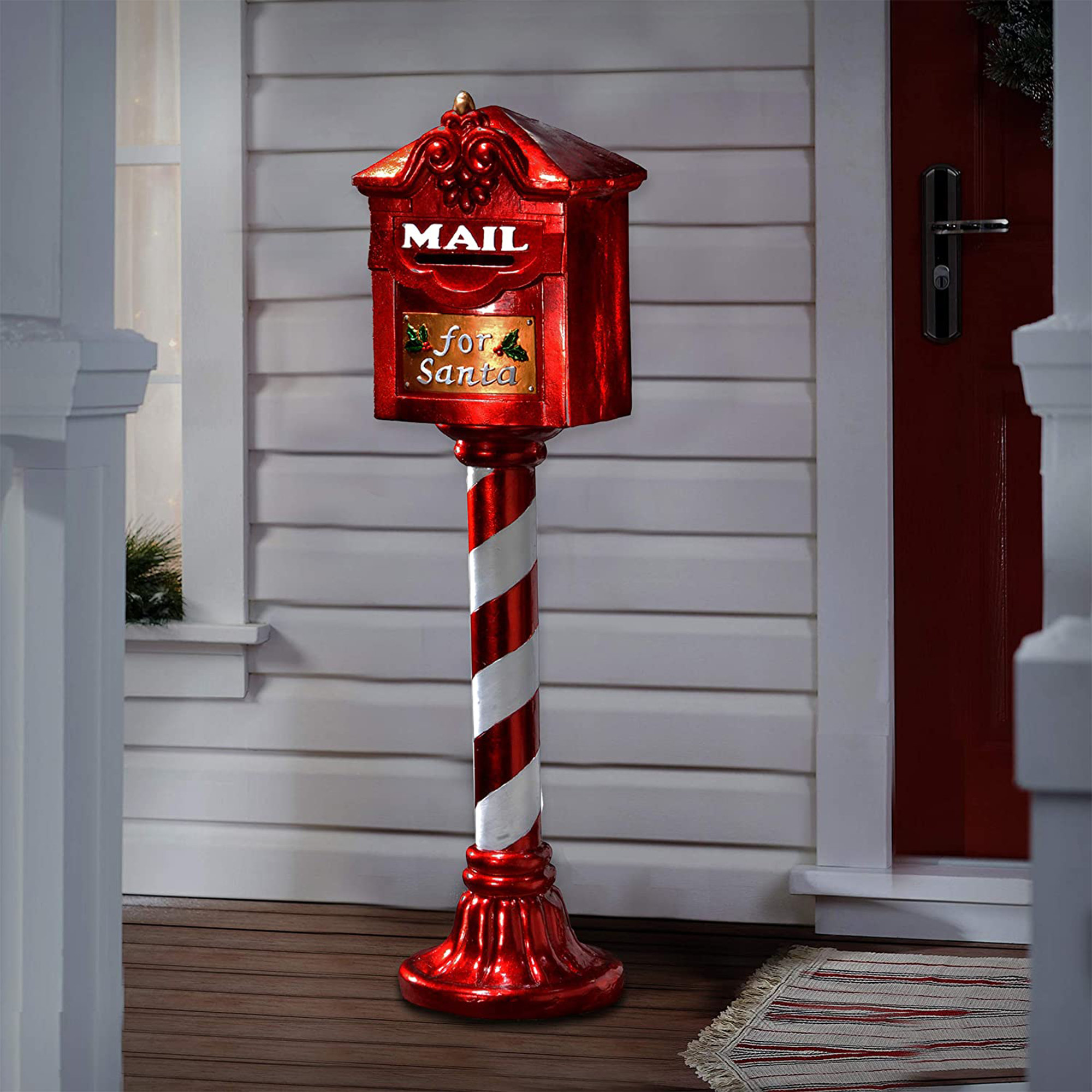 The Holiday Aisle® Santa's Mailbox & Reviews | Wayfair
