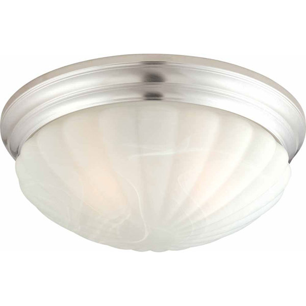 Brushed-nickel-bathroom-ceiling-light | Wayfair