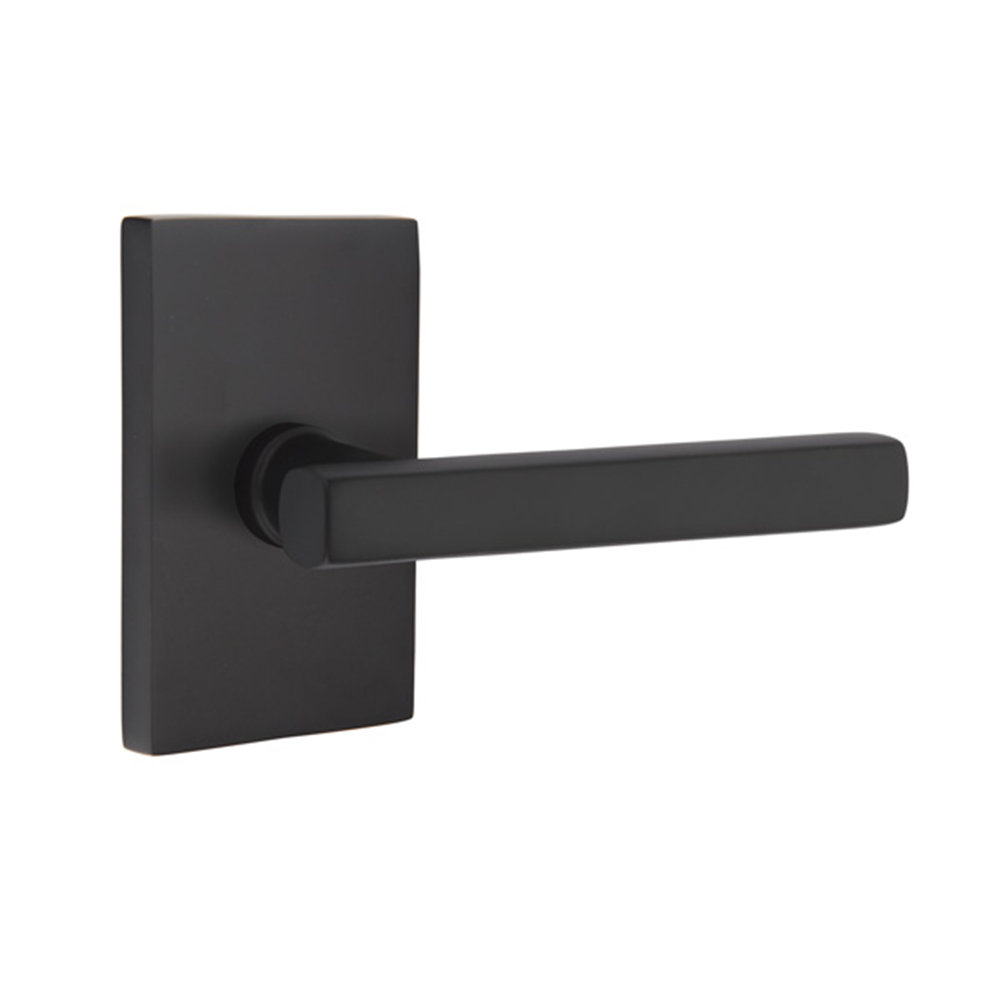Emtek Freestone Passage (Hall & Closet) Door Lever with Rosette | Wayfair