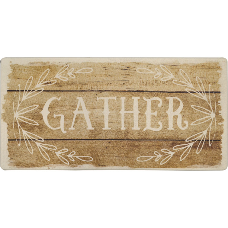 Nicole Miller Cook N Comfort Gather Kitchen Mat & Reviews | Wayfair