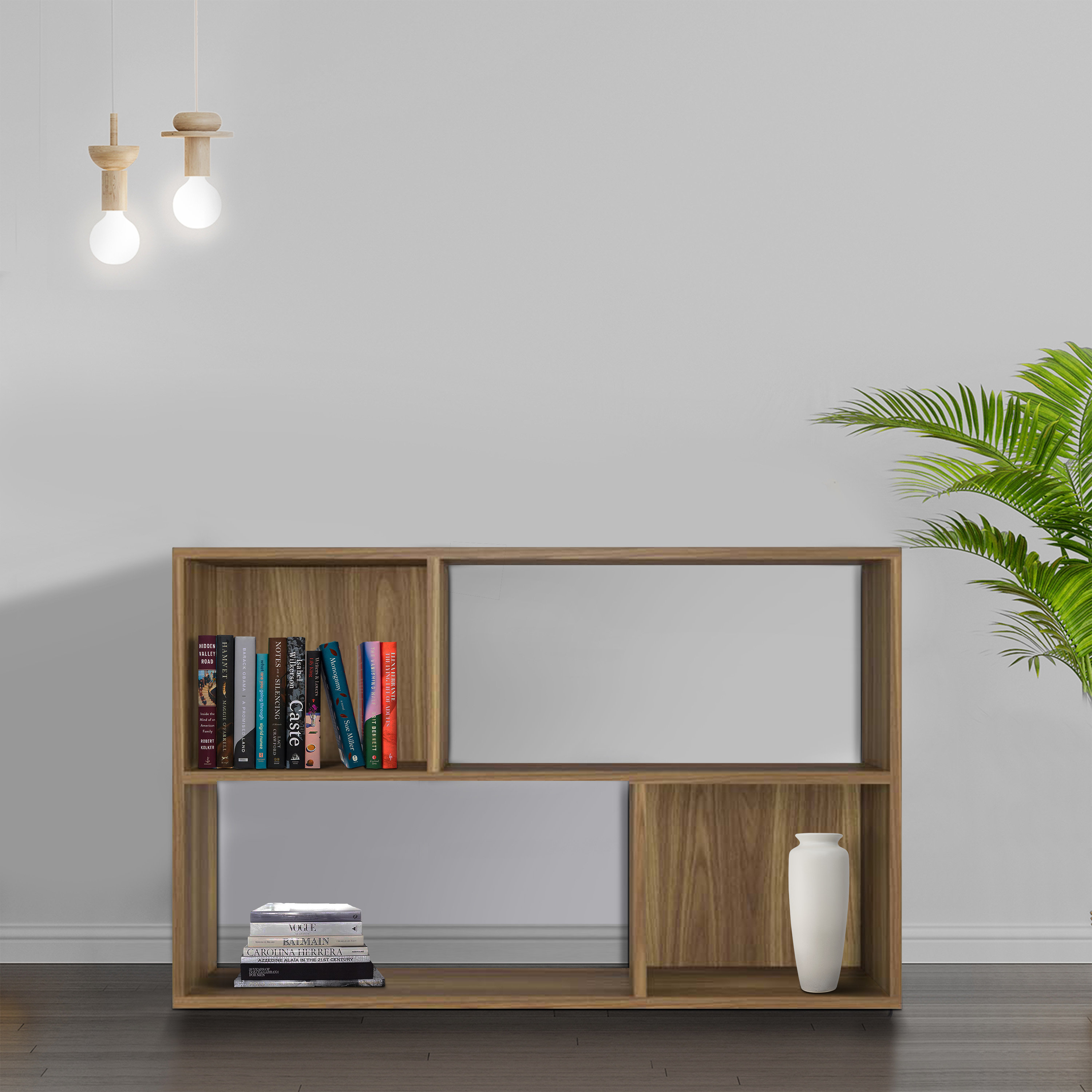 Loon Peak® Axon 22.44'' H x 26.6'' W Floating Bookcase | Wayfair