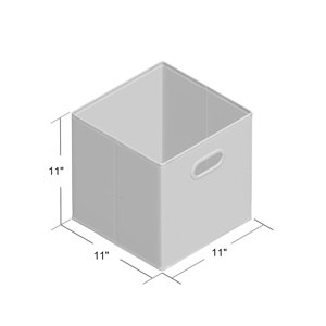 Wayfair Basics® Open Fabric Storage Bin Set & Reviews | Wayfair