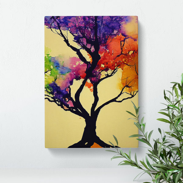 Alpen Home Wonderful Painted Tree No.7 - Graphic Art | Wayfair.co.uk