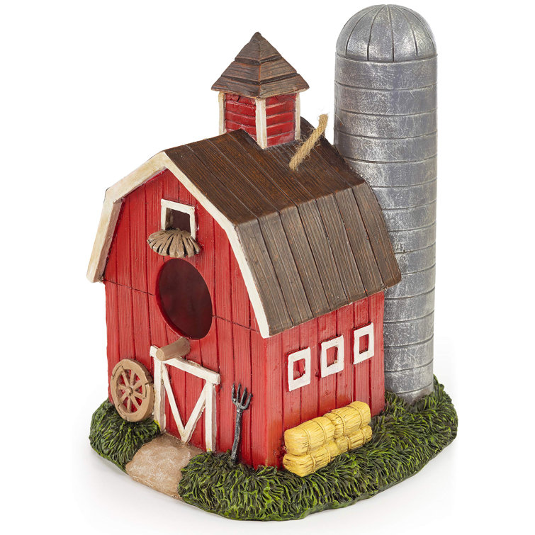 Arlmont & Co. Kristyanne 6 in x 9 in x 9 in Birdhouse | Wayfair