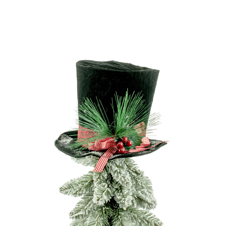 The Holiday Aisle® Black Hat Tree Topper & Reviews | Wayfair