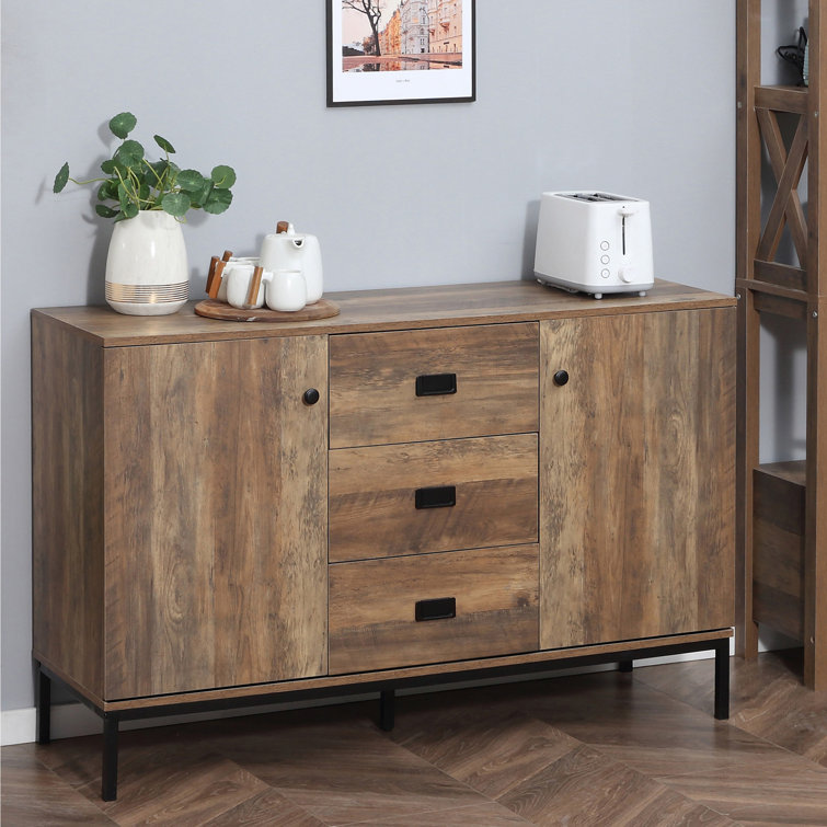 Alpen Home Melita 120Cm Wide 3 Drawer Sideboard | Wayfair.co.uk