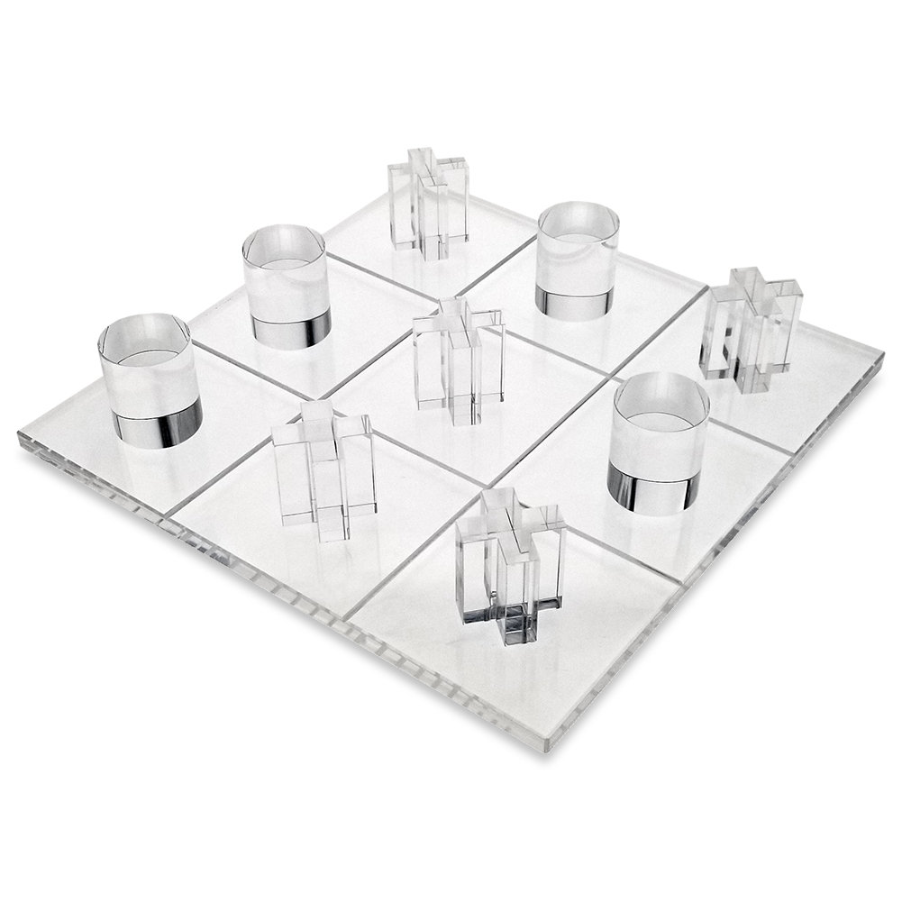 Vandue Corporation Ondisplay 3D Luxe Acrylic Tic Tac Toe & Reviews ...