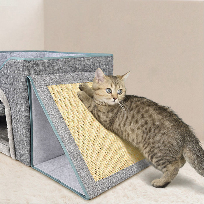 Tucker Murphy Pet™ Premier Litter Box Enclosure Foldable Cat Bed ...