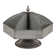 Woodland Imports Galvanized Spinning Caddy | Wayfair