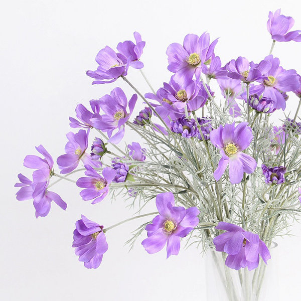 Charlton Home® Silk Cosmos Daisy Stem & Reviews | Wayfair