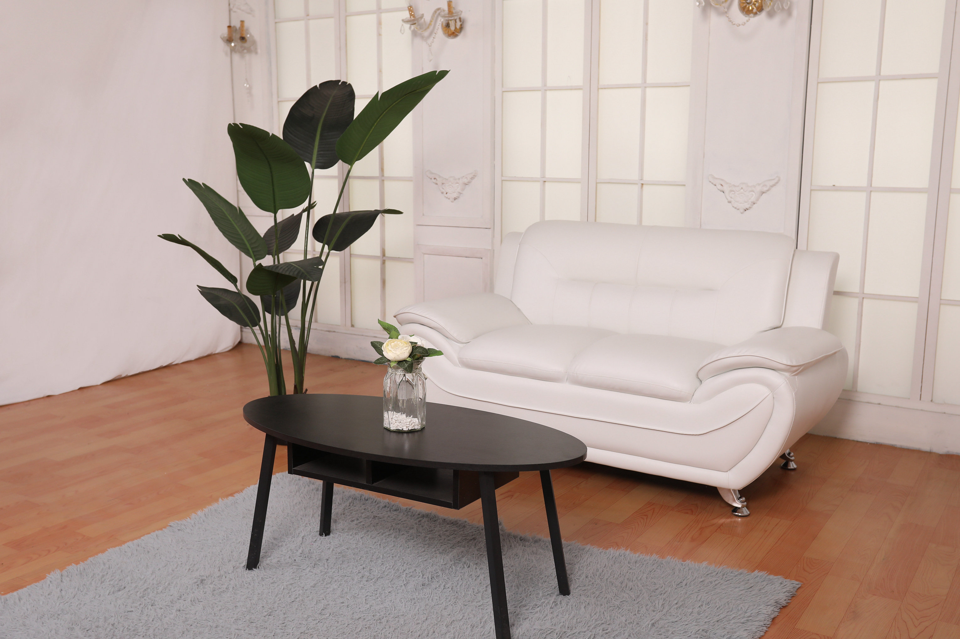 Wade Logan® Keefe 62'' Vegan Leather Loveseat & Reviews | Wayfair