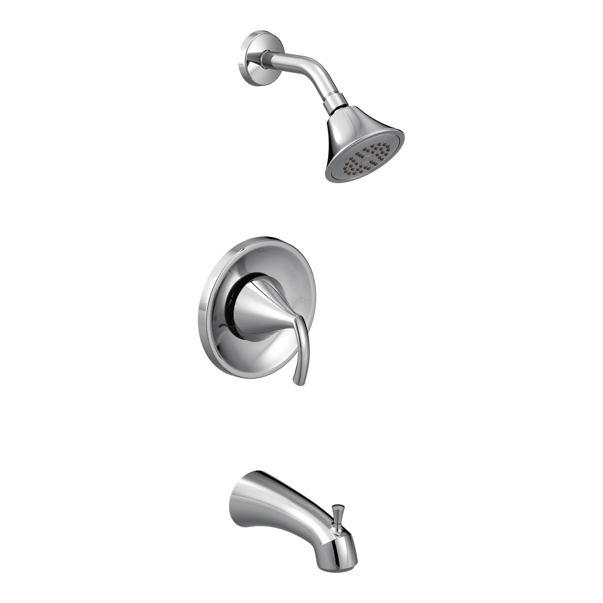 Moen Glyde Tub & Shower Faucet & Reviews | Wayfair