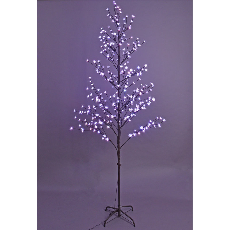 The Holiday Aisle® RGB 324 Light Electric Lighted Trees and Branches ...