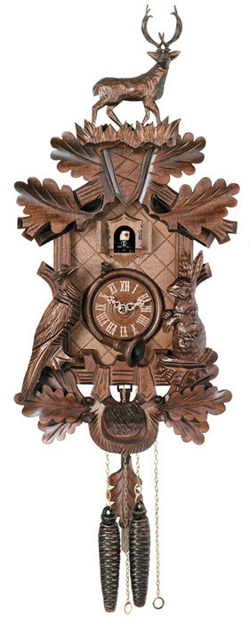 River City Clocks Wood Wall Clock | Wayfair