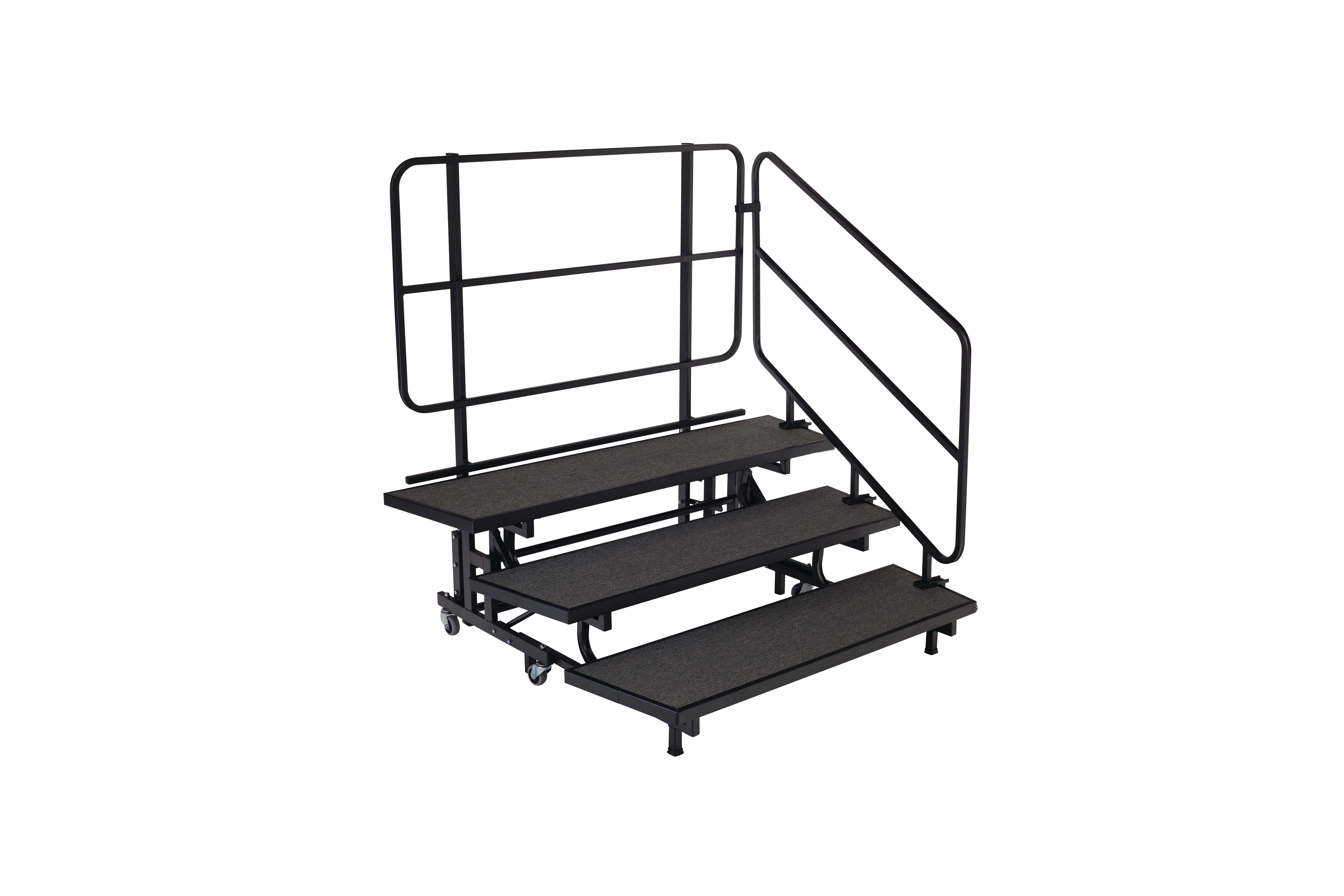 AmTab Manufacturing Corporation Mobile E-Z Riser Side Rails 3' x 4.33 ...