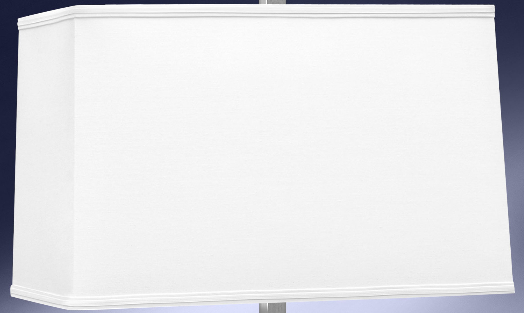 Medallion Lighting 95 H X 9 W Linen Rectangular Lamp Shade 6846