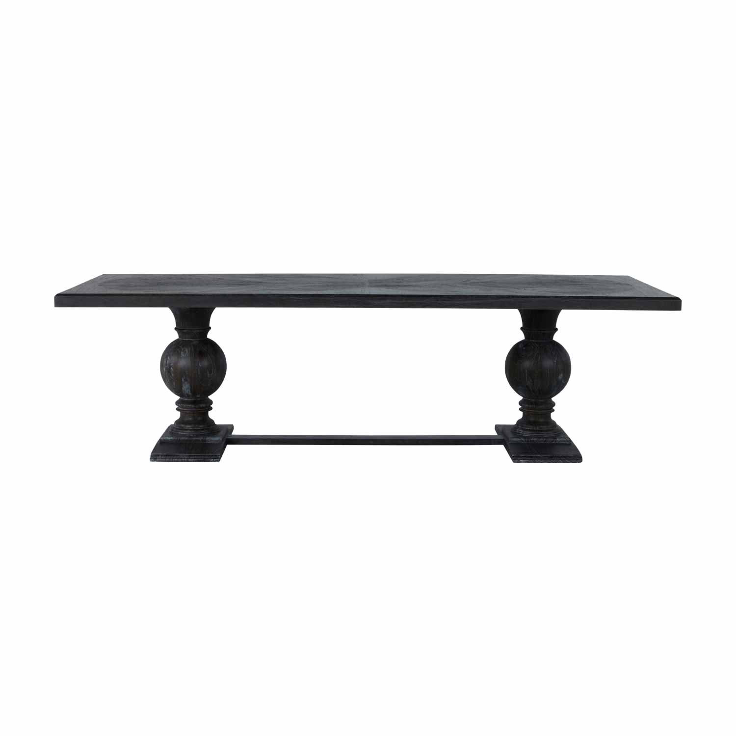 Gabby Matthew 105" Mindi Solid Wood Trestle Dining Table | Wayfair
