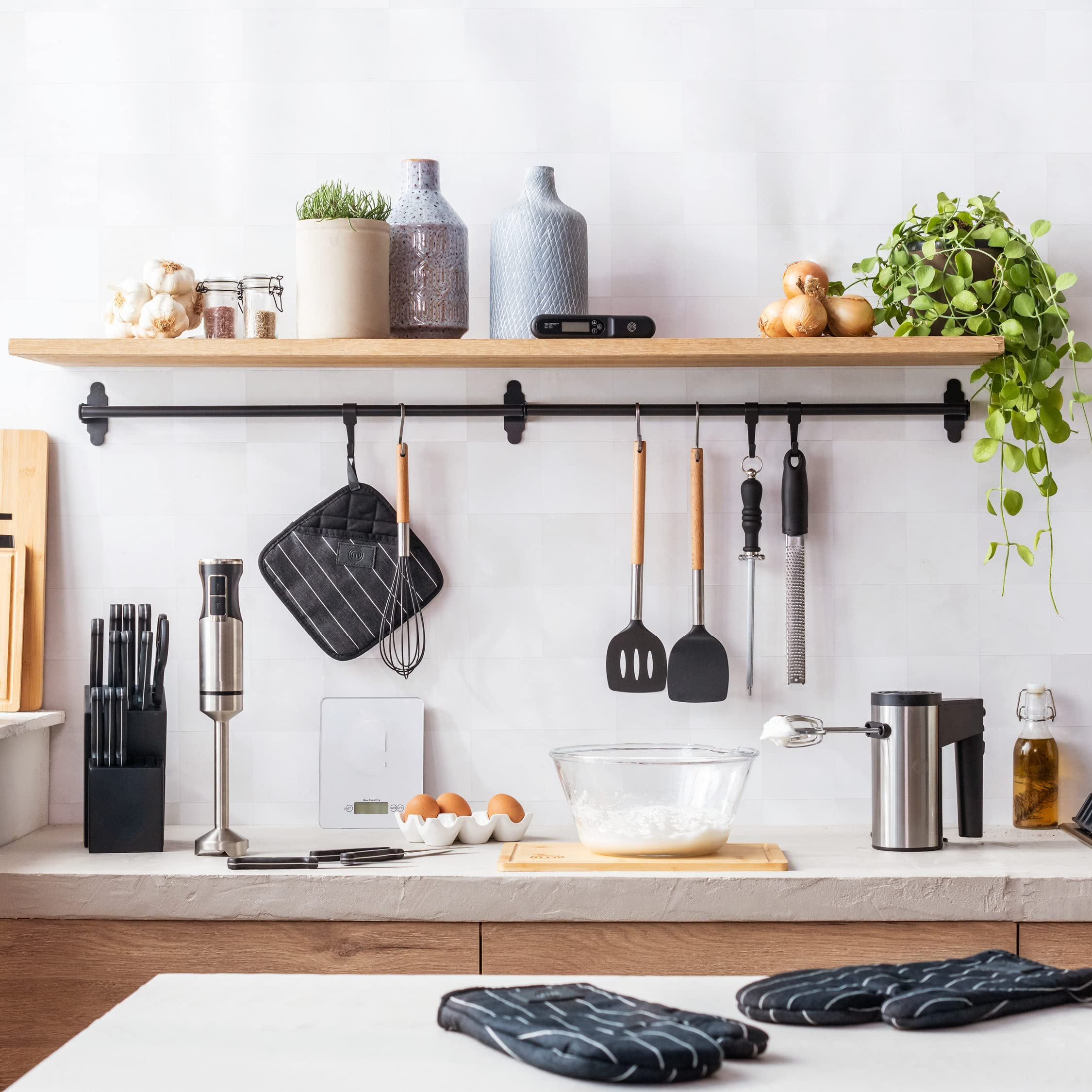 Belfry Kitchen Kitchen Utensils Set 6 Piece Cooking Tools Made From Non ...