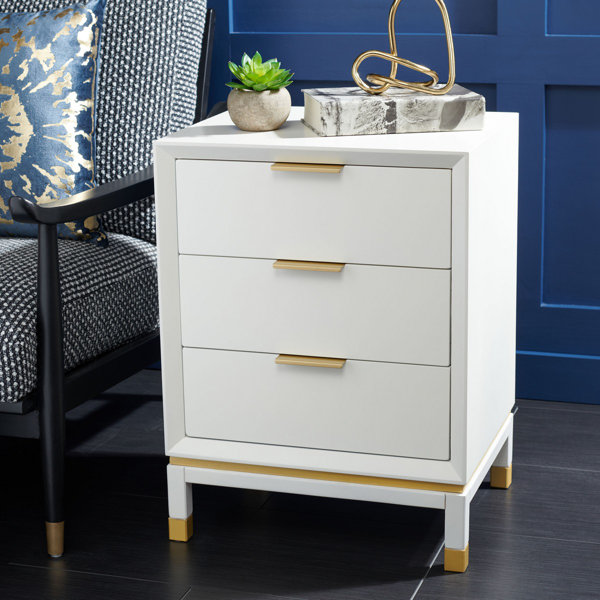3-drawer-accent-table | Wayfair