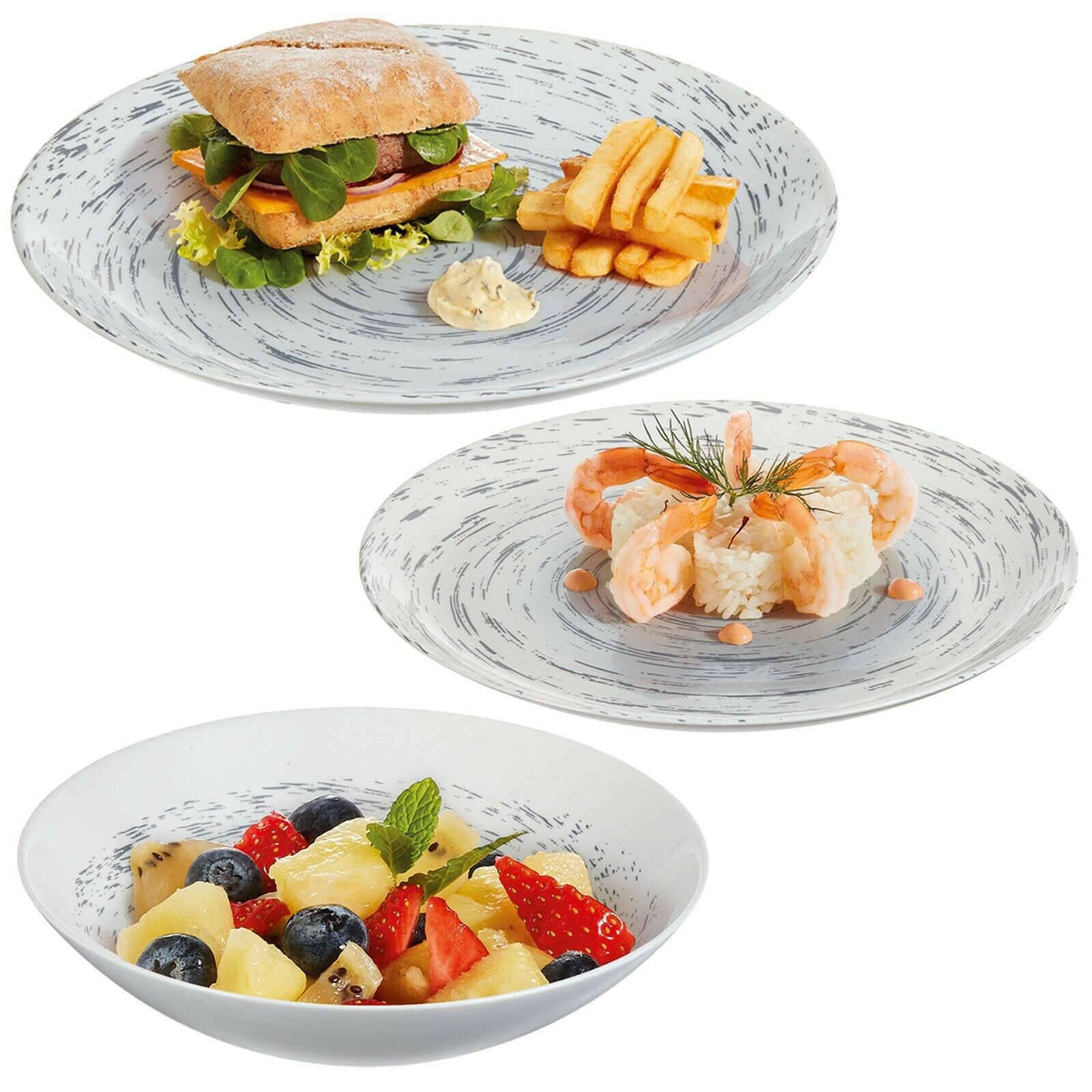Luminarc Tempered Glass Dinnerware - Set of 18 | Wayfair.co.uk