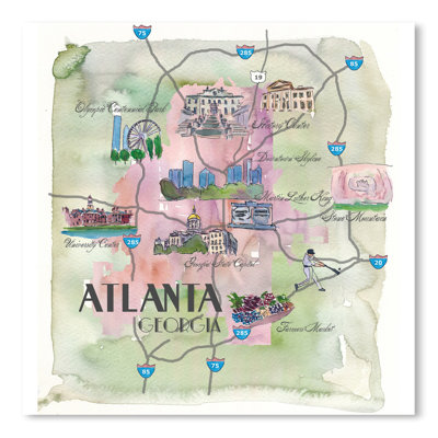 Atlanta Wall Art - Up to 80% Off This Week Only | Wayfair
