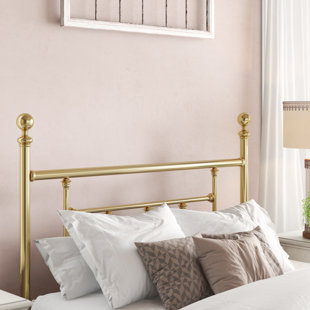 Wayfair | Gold Metal Headboards You'll Love in 2022
