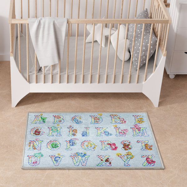 Well Woven Care Bears Alphabet BaBy Multi Rug | Wayfair