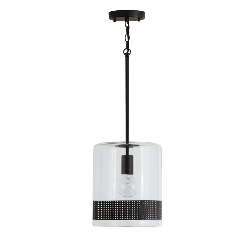 Wrought Studio Riles 1 - Light Single Cylinder Pendant | Wayfair