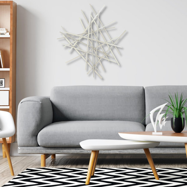 Wrought Studio Abstract Bar and Panel Wall Décor & Reviews | Wayfair