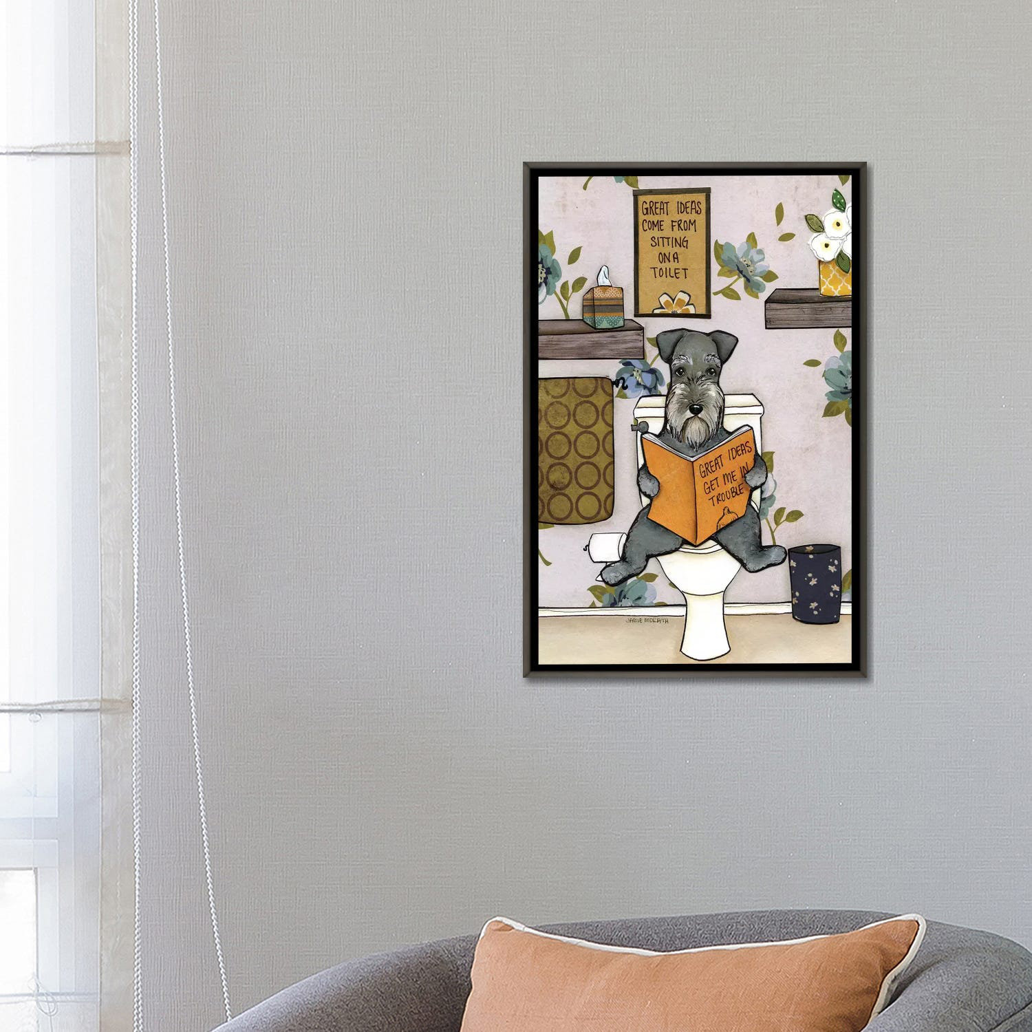 East Urban Home Great Ideas by Jamie Morath - Wrapped Canvas Graphic ...