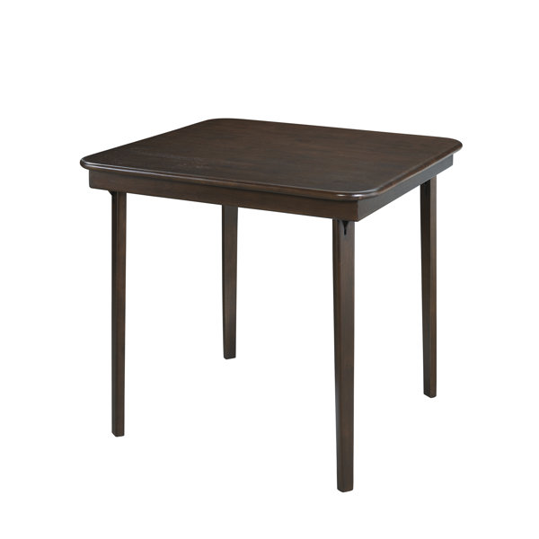 Stakmore 32" Solid Wood Square Portable Folding Table & Reviews | Wayfair