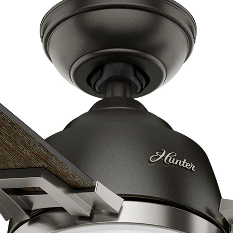 Hunter Fan 48'' Leoni 3 - Blade Standard Ceiling Fan with Remote ...