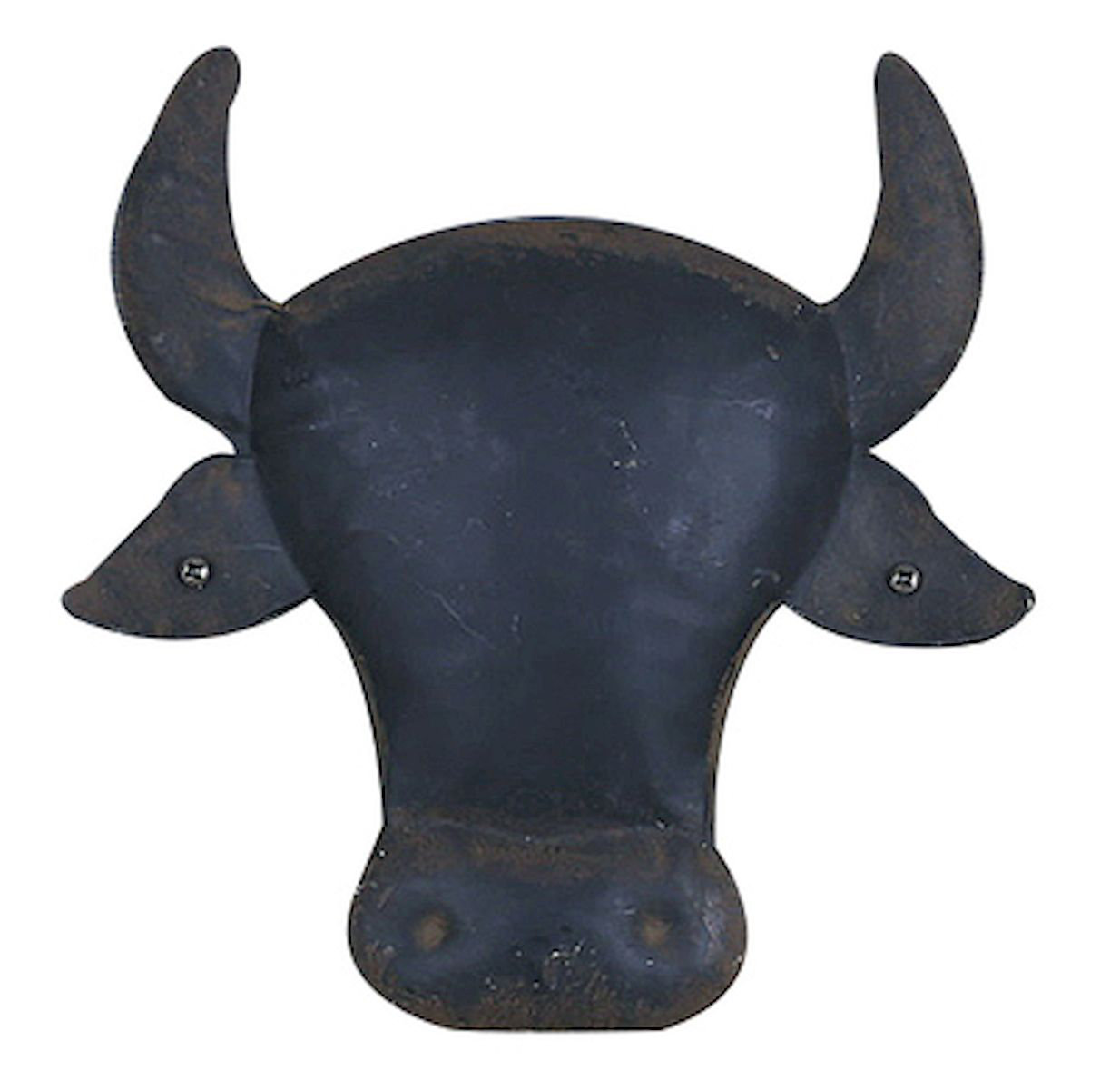 August Grove® Bull Head Shaped Metal Wall Décor | Wayfair