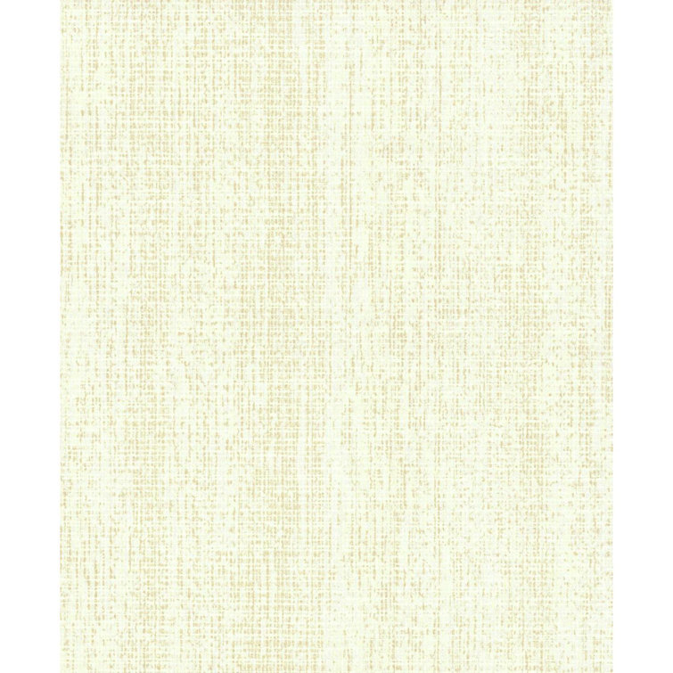 York Wallcoverings Textural Linen 33' x 21" Abstract Wallpaper Roll ...