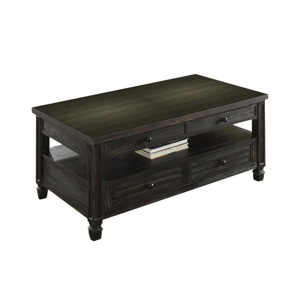 Canora Grey Doten 4 Legs Coffee Table with Storage | Wayfair